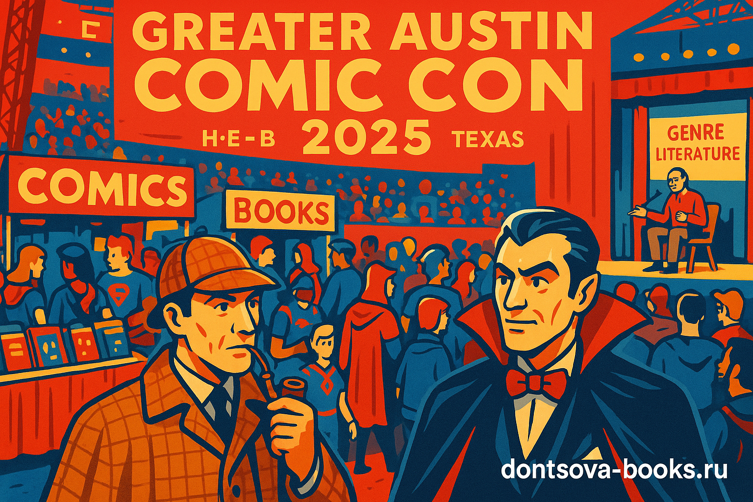 Greater Austin Comic Con 2025: литературные герои в комиксах и книгах ...